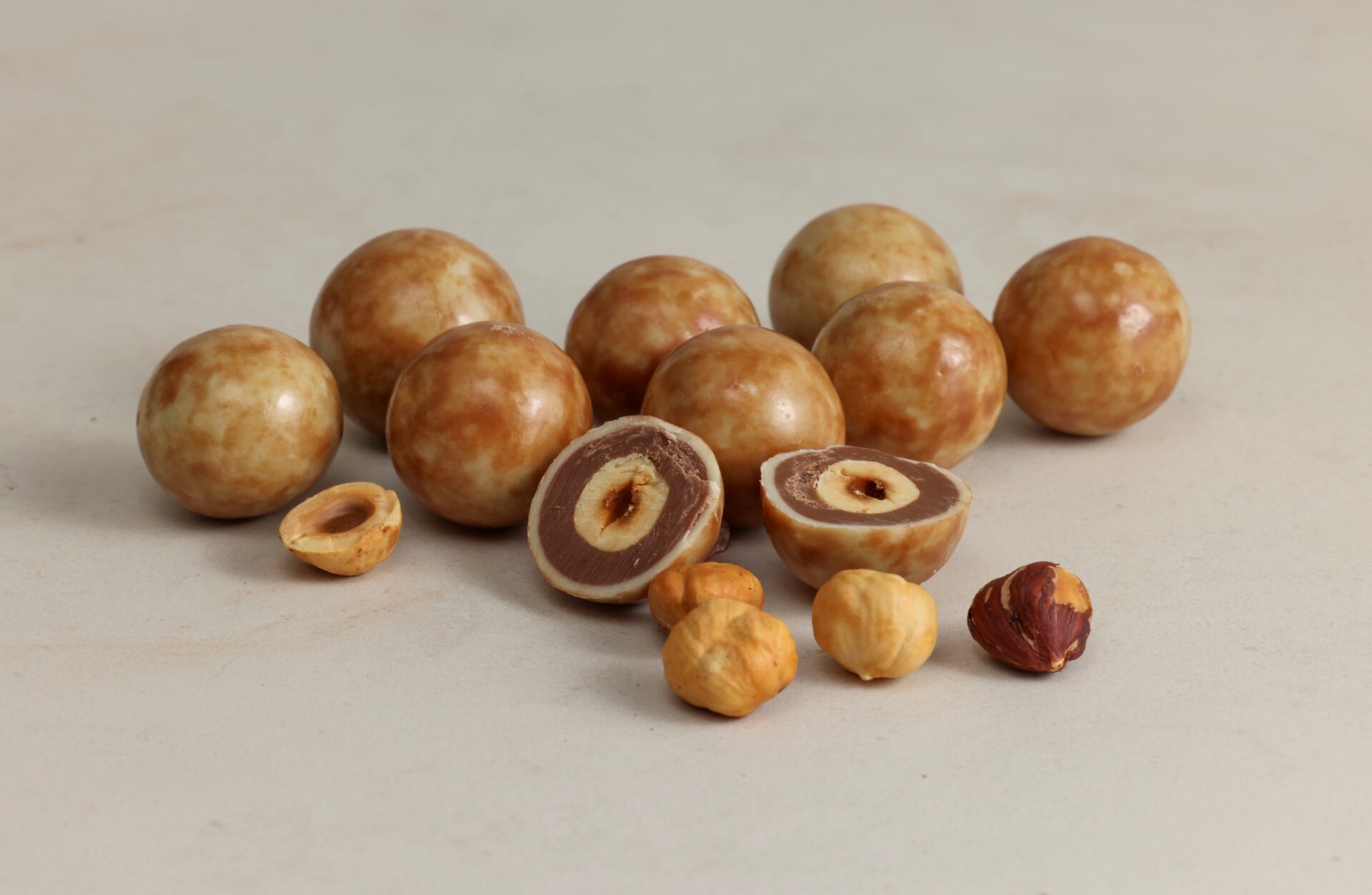 Marble Hazelnuts | Noosa Chocolate Factory