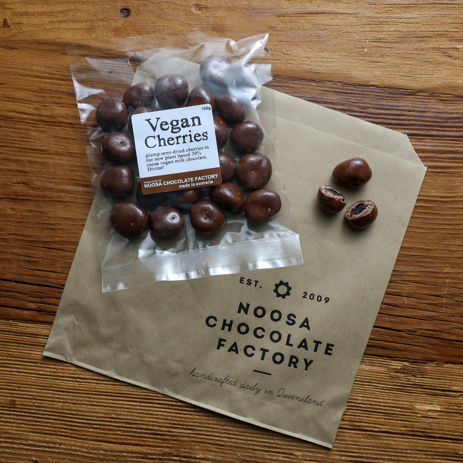 Cherries / 70% Cocoa | Noosa Chocolate Factory