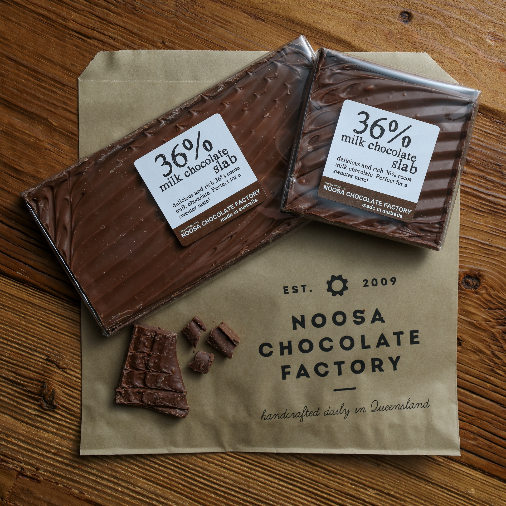 70% Cocoa Slab | Noosa Chocolate Factory